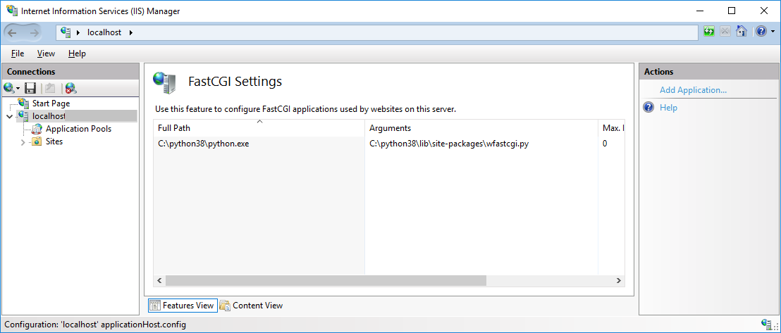 Run Python (Django) websites in IIS – Peter the Automator